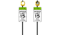 Single Flashing Beacon School Zone System | Solar Traffic