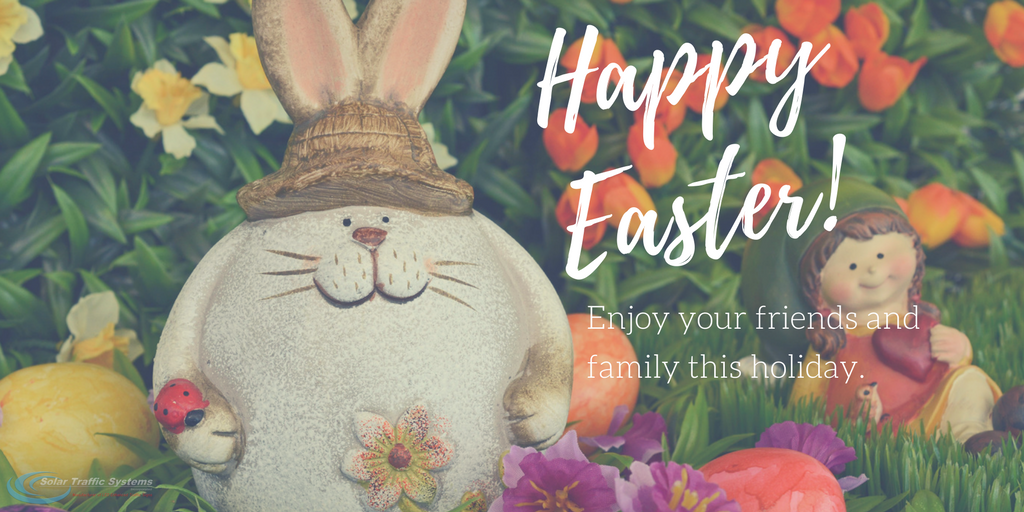 Happy Easter from Solar Traffic Systems, Incorporated