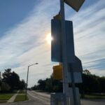 Double Flashing Beacon School Zone System | Solar Traffic
